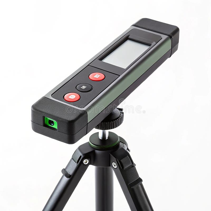 Laser Measuring Tool for Accurate Distances Stock Illustration ...