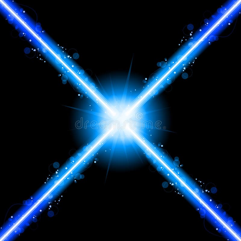 Set of Neon Laser Triangle Border Stock Vector - Illustration of mosaic ...