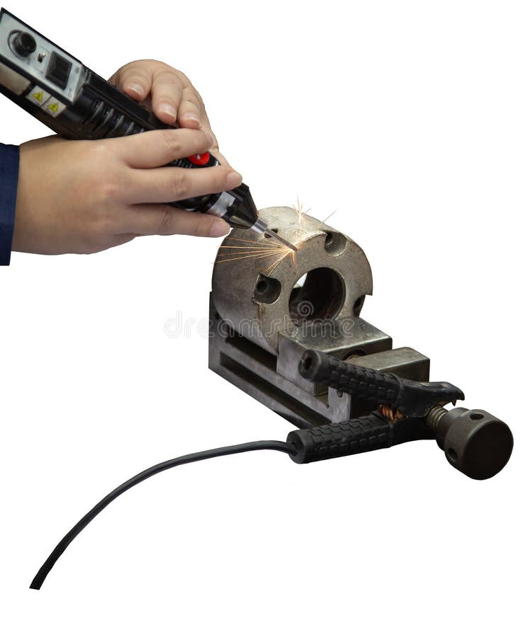 Laser Overlay / Coating Machine Stock Image - Image of hand, machinery ...