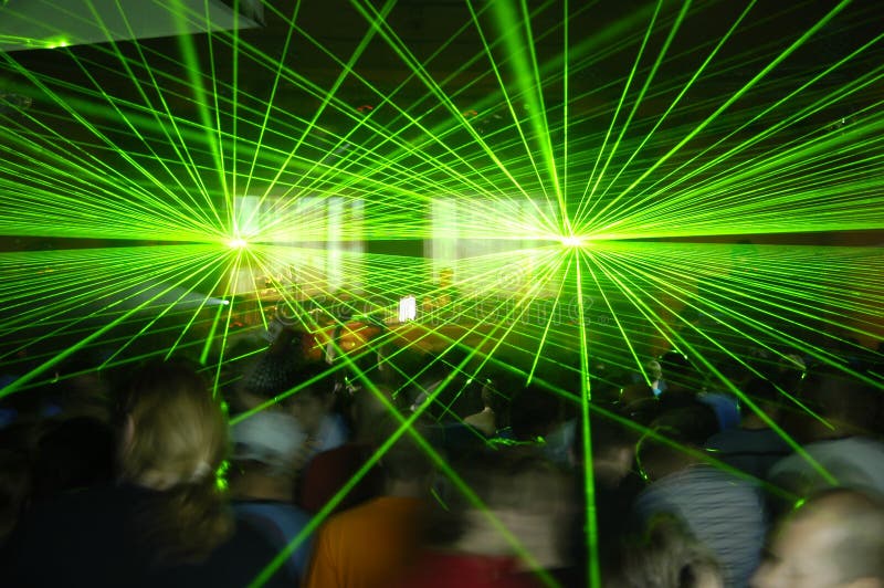 Laser party stock image. Image of dance, electronic, acid - 3327621