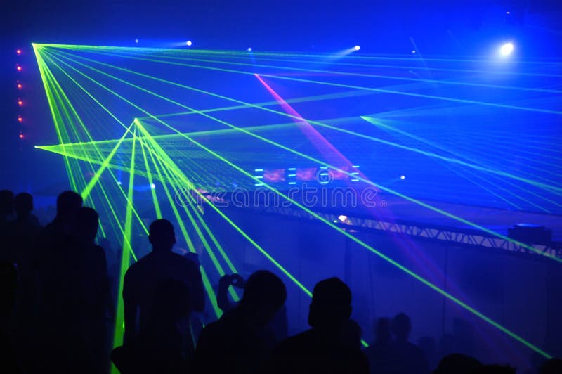 Laser party stock image. Image of dance, electronic, acid - 3327621