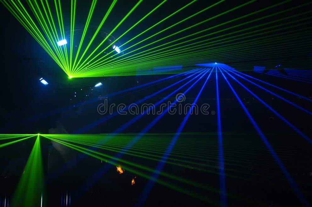 Laser party stock image. Image of music, color, party - 5562565