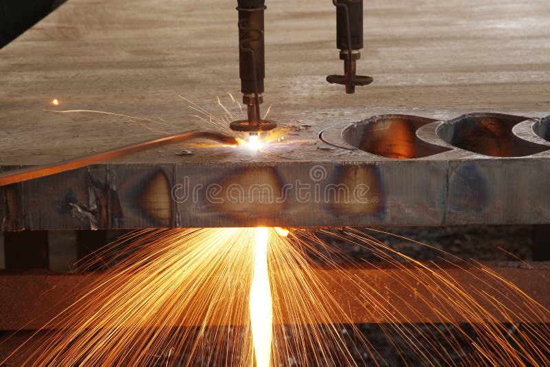 CNC metal cutting stock image. Image of laser, manual - 188438469