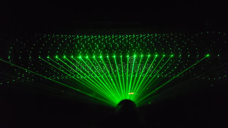 Laser pointer in the dark stock image. Image of laser - 205743945
