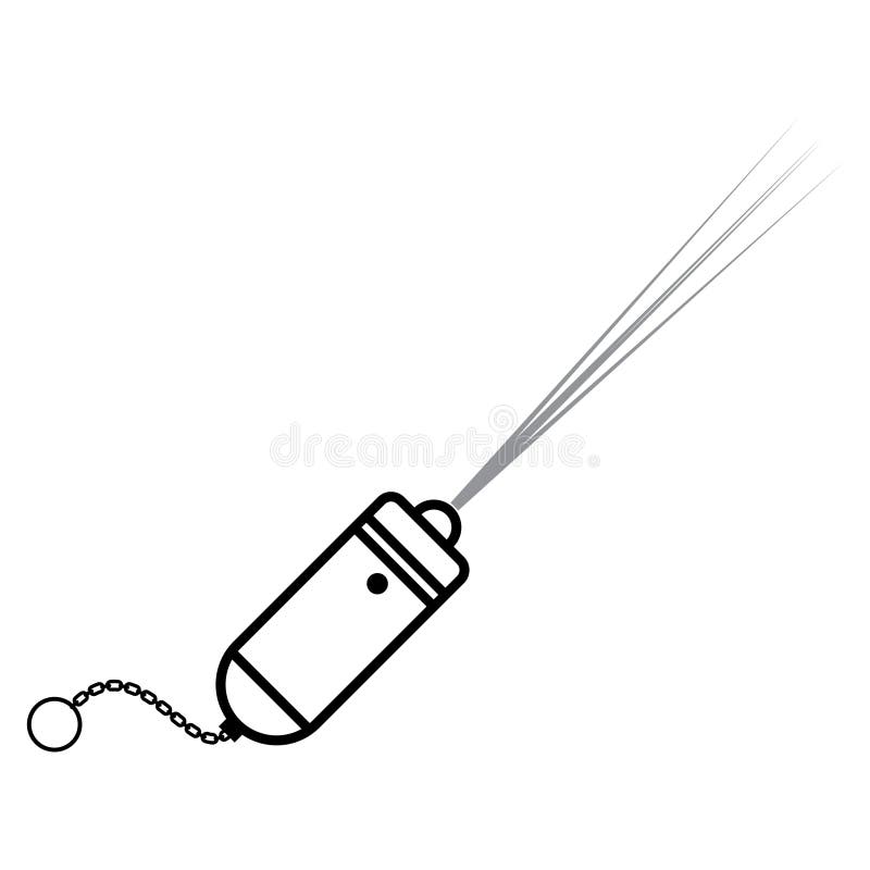 Laser pointer icon stock vector. Illustration of pictogram - 292954782