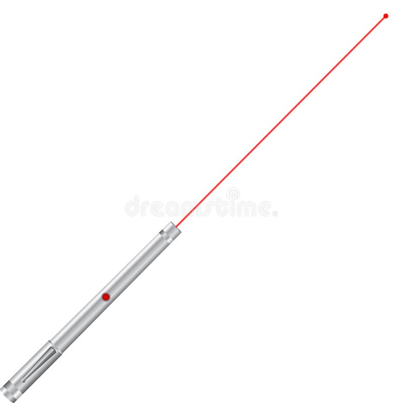 Laser Pointer Vector Illustration. Stock Vector - Illustration of boss ...