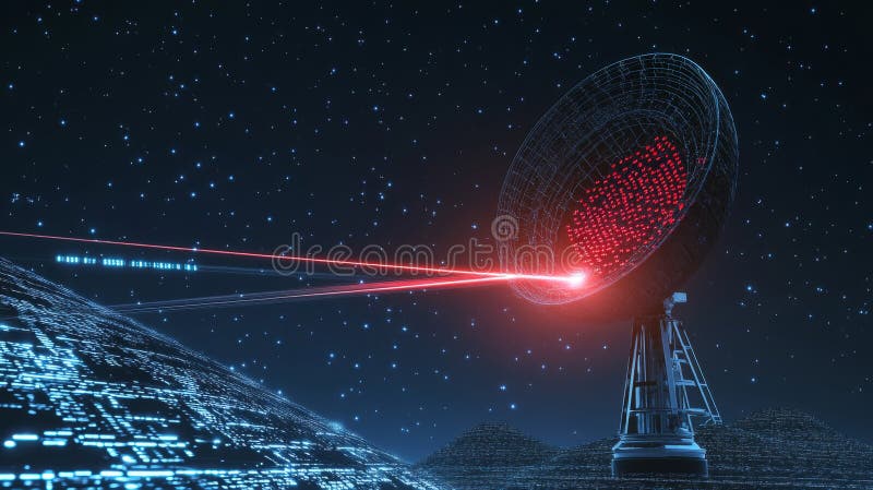 Laser Pulses Detected by Photodiode in Avalanche-Powered System Stock ...