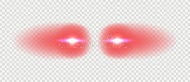 Laser Red Eyes Meme Game Superhero Vector Template Illustration Comic