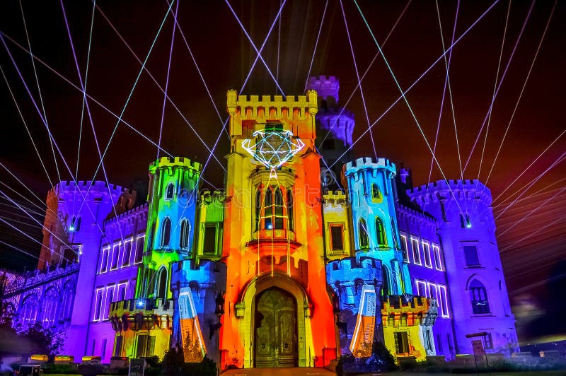 Laser show editorial photography. Image of ceremony, evening - 68054982