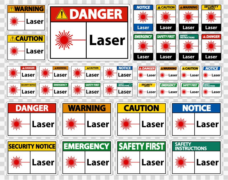Laser Symbol Sign Symbol Sign Isolate on Transparent Background,Vector ...