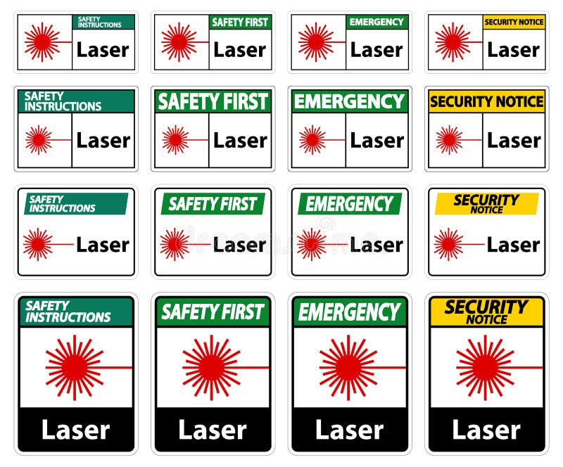 Laser Symbol Sign Symbol Sign Isolate on Transparent Background,Vector ...