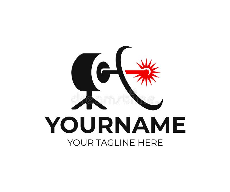 Laser System and Laser Scan, Logo Design. Technology, Innovation, Laser ...