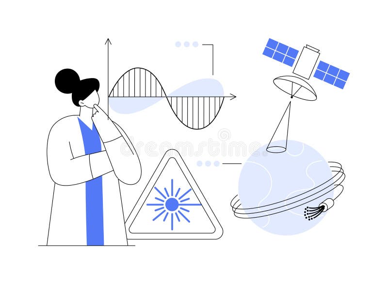 Laser Technologies Abstract Concept Vector Illustration. Stock Vector ...