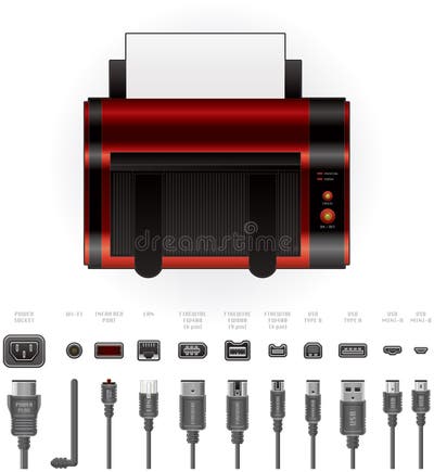 Computer Ports Stock Illustrations – 671 Computer Ports Stock ...