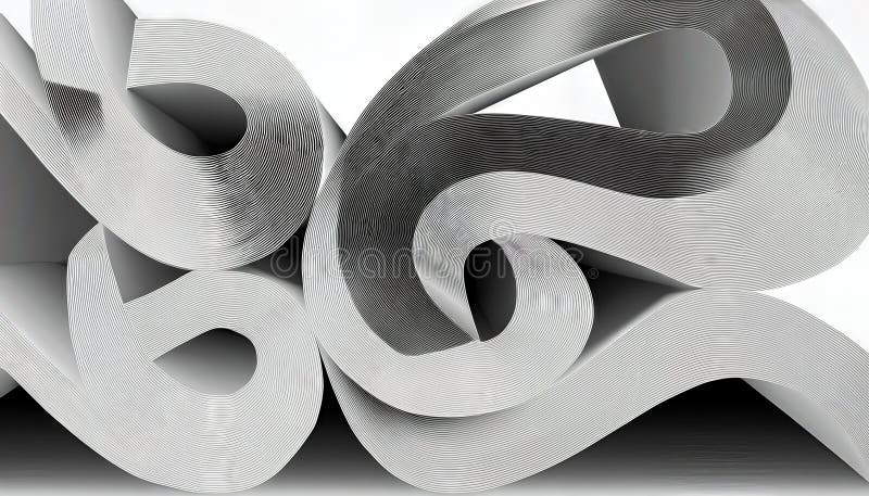 LaserPrinted Black Marks on a Paper Abstract Artwork Showcasing Precise ...