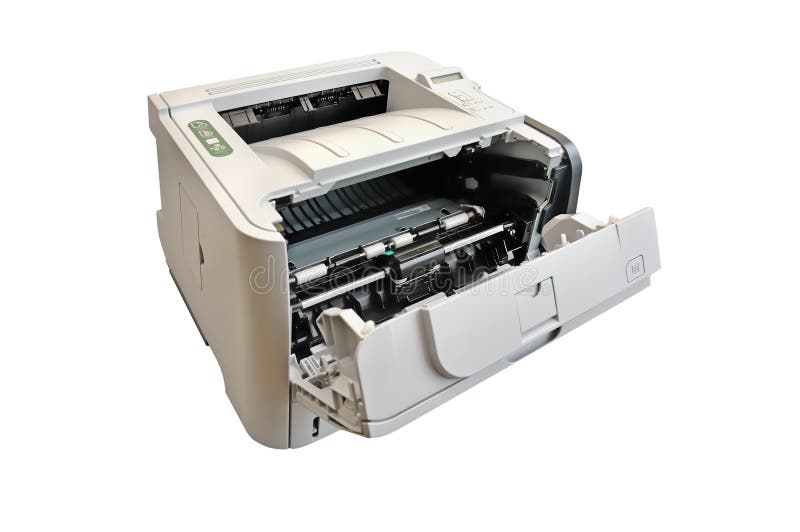 Laserprinter stock afbeelding. Image of bureau, elektronika - 22445611