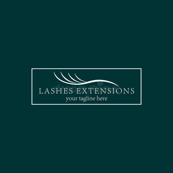 Lashes Logo Design for Lashes Extensions or Business with Creative ...