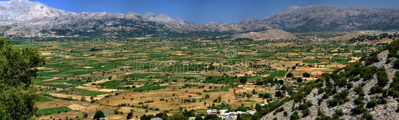 Lasithi Plateau stock photo. Image of greece, panorama - 27815018