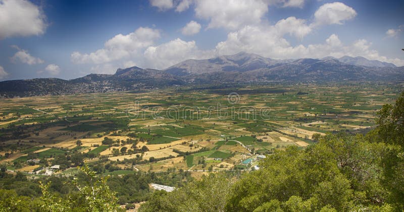 LASITHI PLATEAU, GREECE stock image. Image of crete, landscape - 57094981