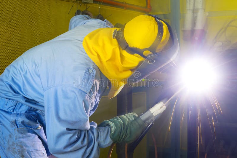 Lasser Op Het Werk Picture. Image: 1850661