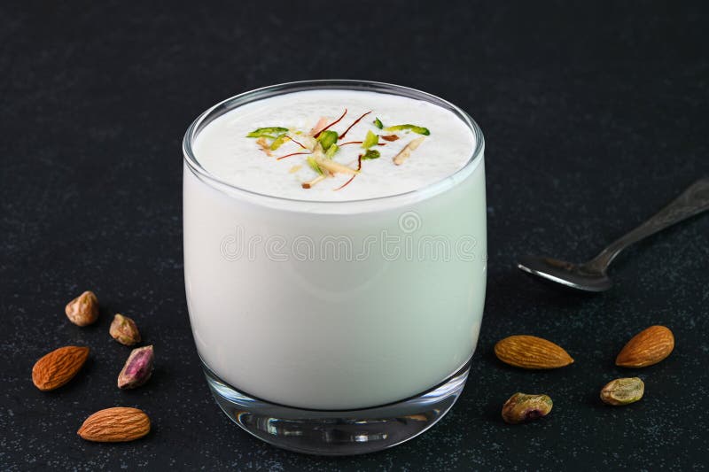 Lassi Drink Served in a Cup Stock Photo - Image of yogurt, white: 378836756