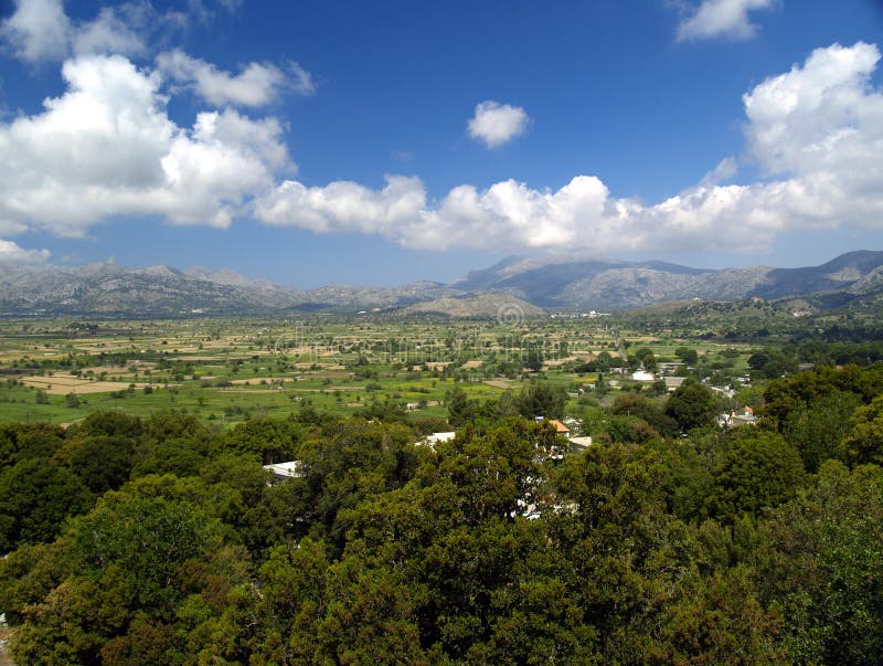Lassithi plateau stock photo. Image of crete, highland - 877430