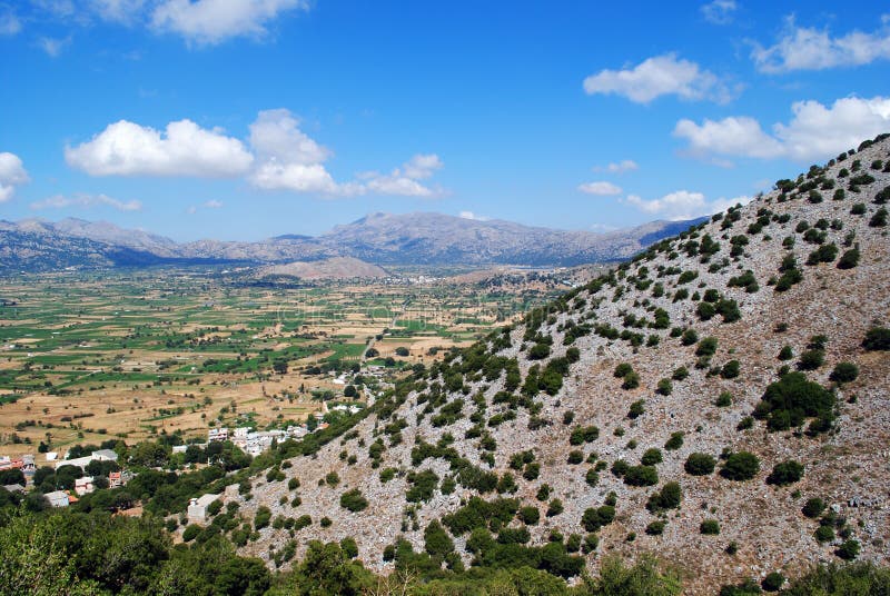 Lassithi Plateau stock image. Image of countryside, landscape - 46148785