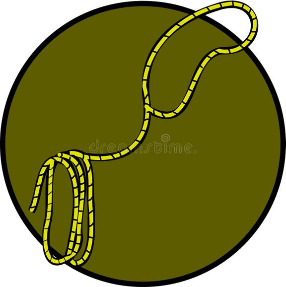 Cowboy Lasso Rope Knot Stock Illustrations – 475 Cowboy Lasso Rope Knot ...