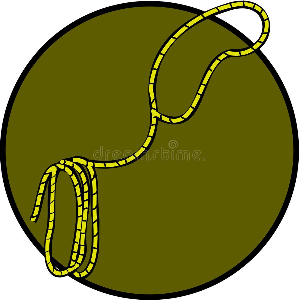 Cowboy Lasso Knot Stock Illustrations – 611 Cowboy Lasso Knot Stock ...