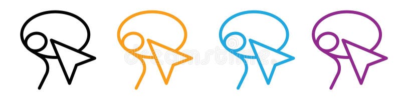 Lasso Tool Icon Logo Set Vector Stock Vector - Illustration of wild ...