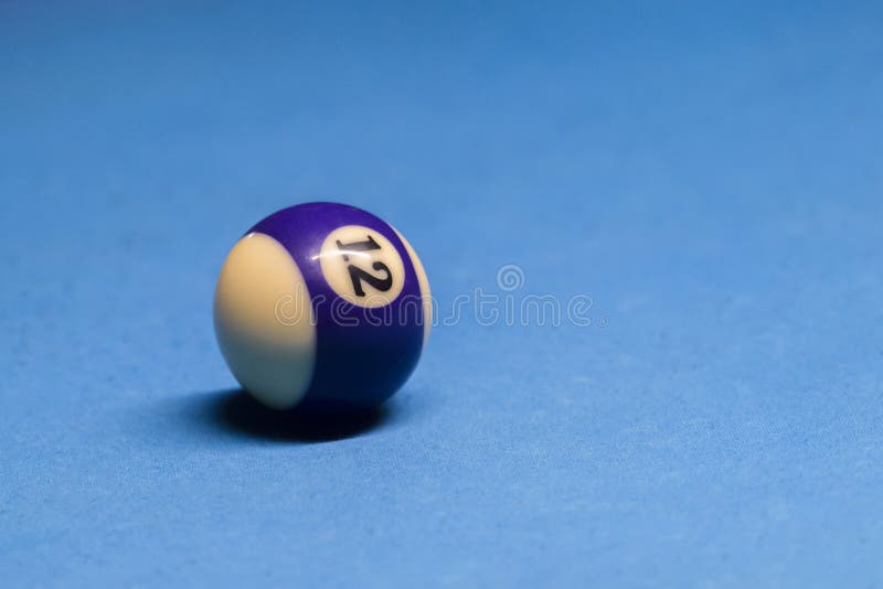 The Last Ball on the Billiards Table Stock Photo - Image of billiards ...