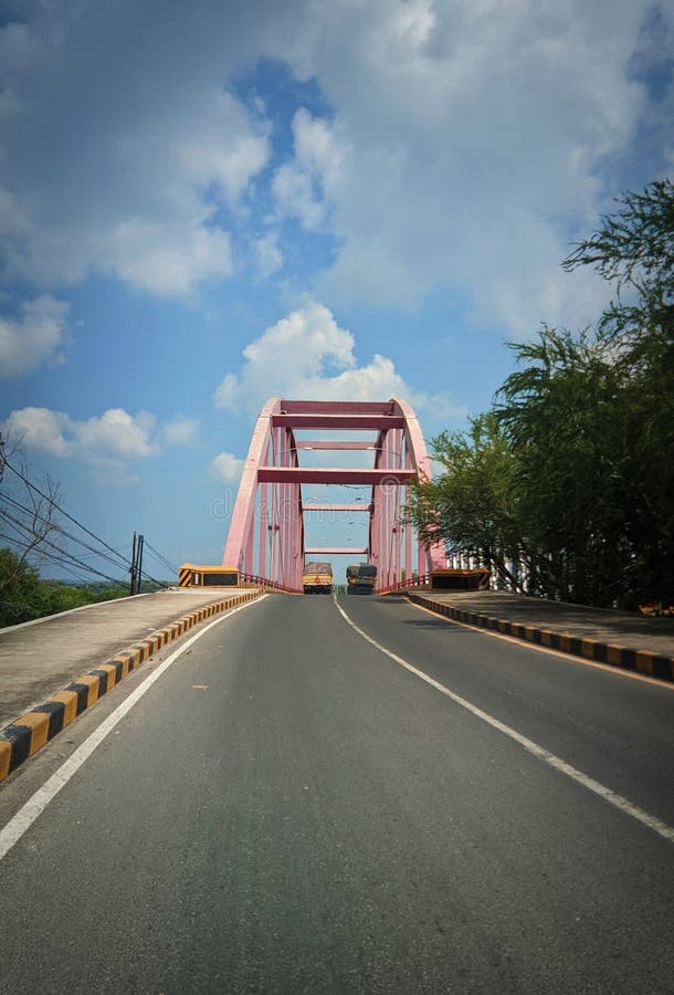 The Last Bridge on the Bengawan Solo River Stock Image - Image of ...
