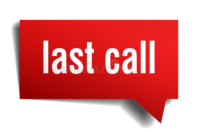 Last Call Stock Illustrations – 425 Last Call Stock Illustrations ...