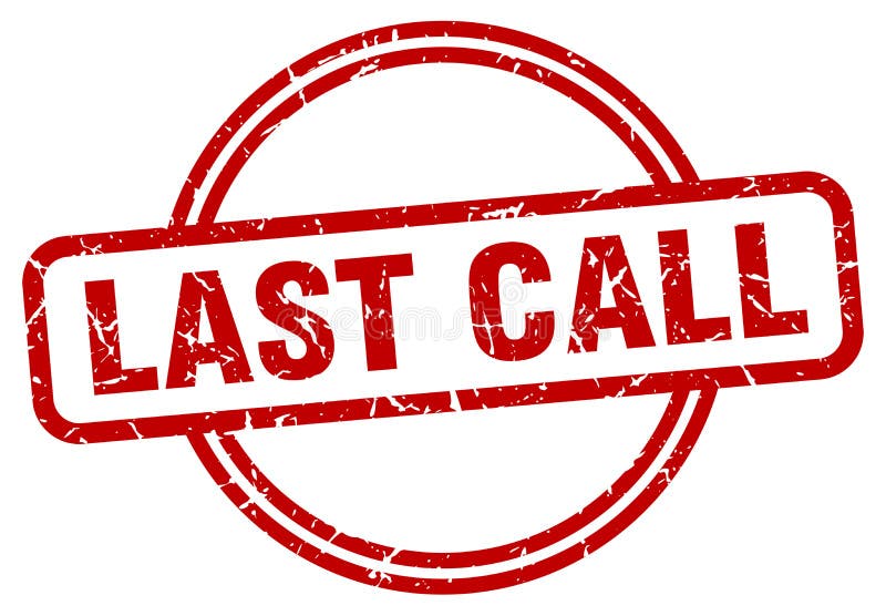 Last Call Stock Illustrations – 484 Last Call Stock Illustrations ...