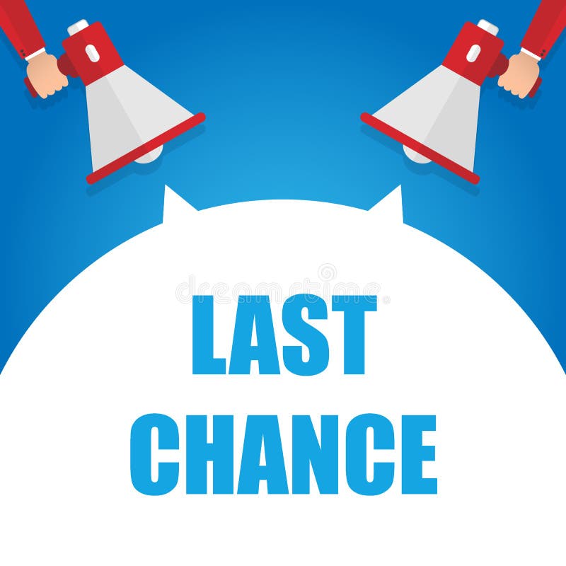 Last Chance. Business Concept. Web Background. Stock Vector ...