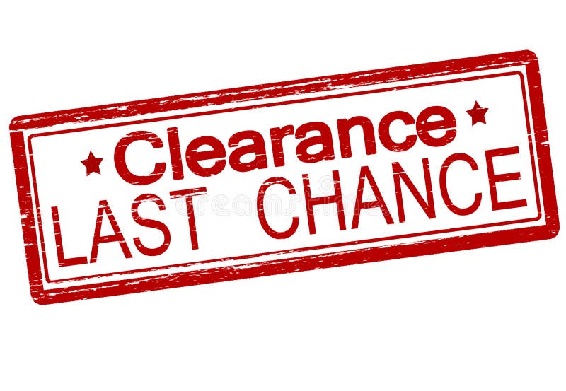 Final clearance stock illustration. Illustration of last - 108959403