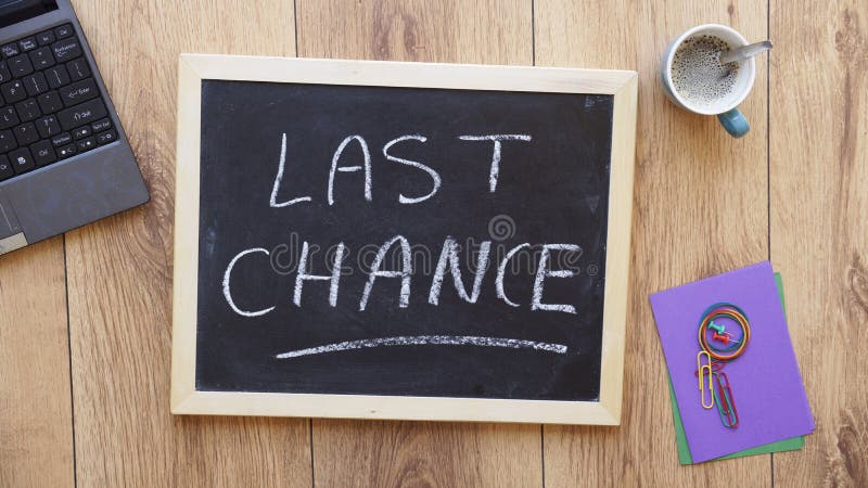 Last change written stock image. Image of evolution, countdown - 41958161