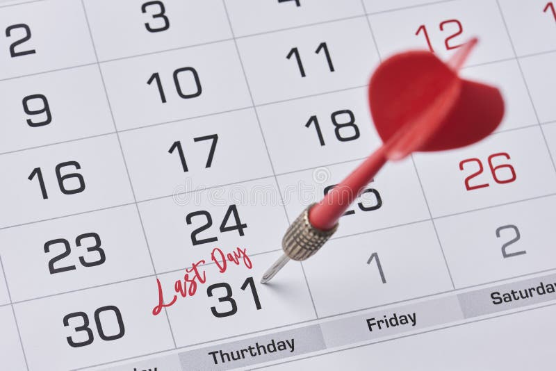 Last day concept stock photo. Image of business, paper - 236977506