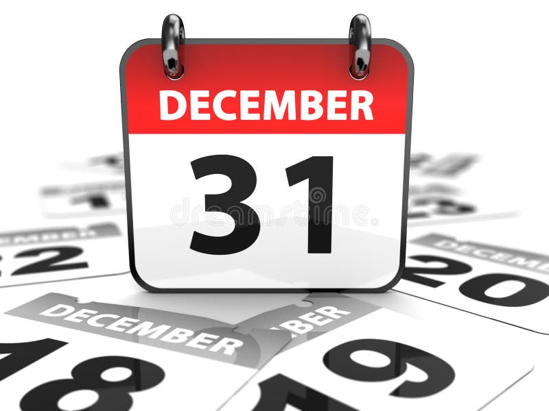 Last day of year stock illustration. Illustration of planning - 63381480