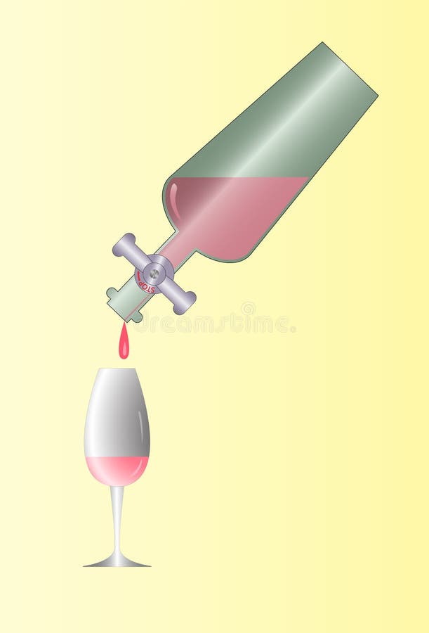 The Last Drop stock illustration. Illustration of drop - 5231539