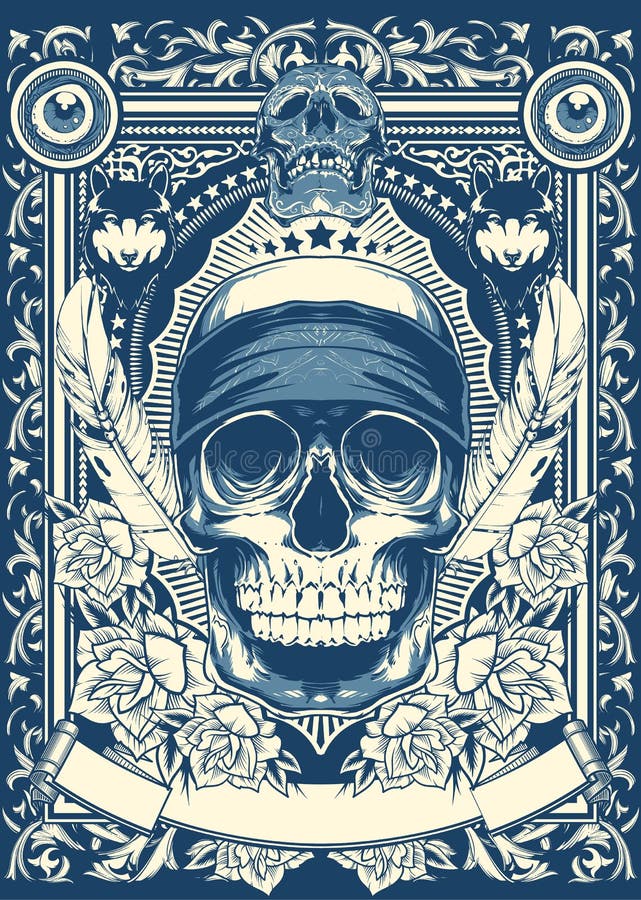 Last hero stock vector. Illustration of horror, frame - 37270151