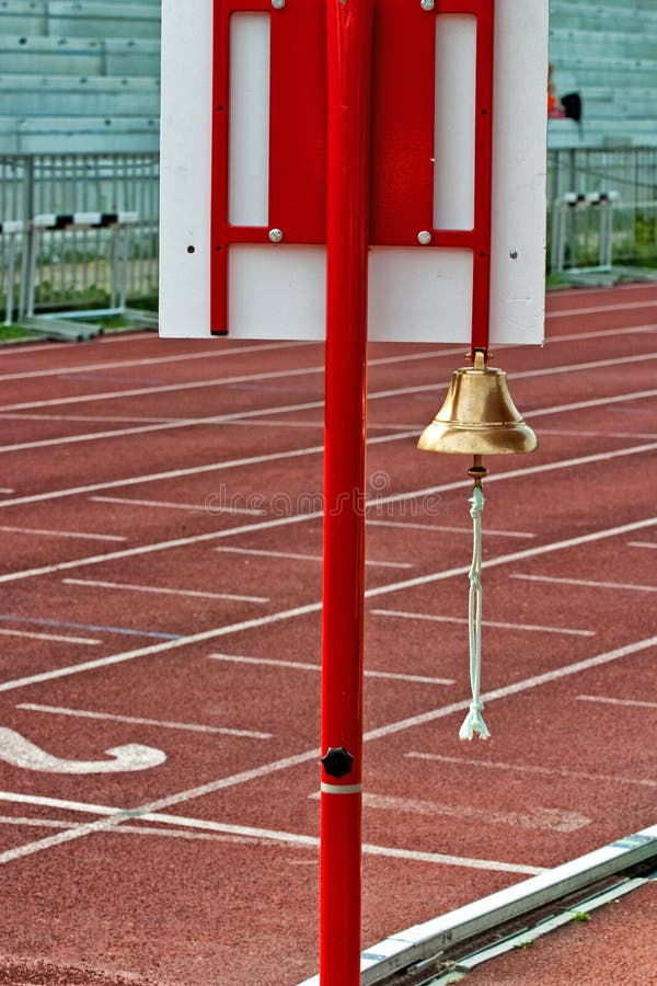 Race Bell Announcing the Last Lap Stock Photo - Image of metal, marine ...