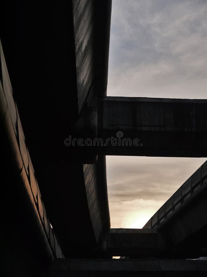 Last Light of the Day Under Sky Train Stock Image - Image of nature ...