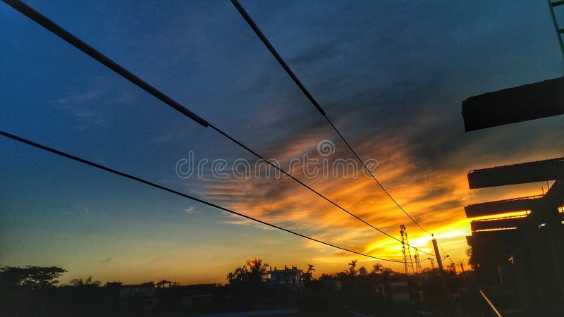 Last light stock image. Image of last, golden, skycolor - 97801777