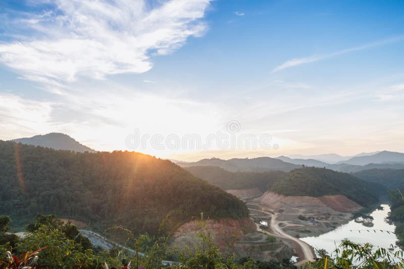 Last light of sun stock photo. Image of color, countryside - 87975156