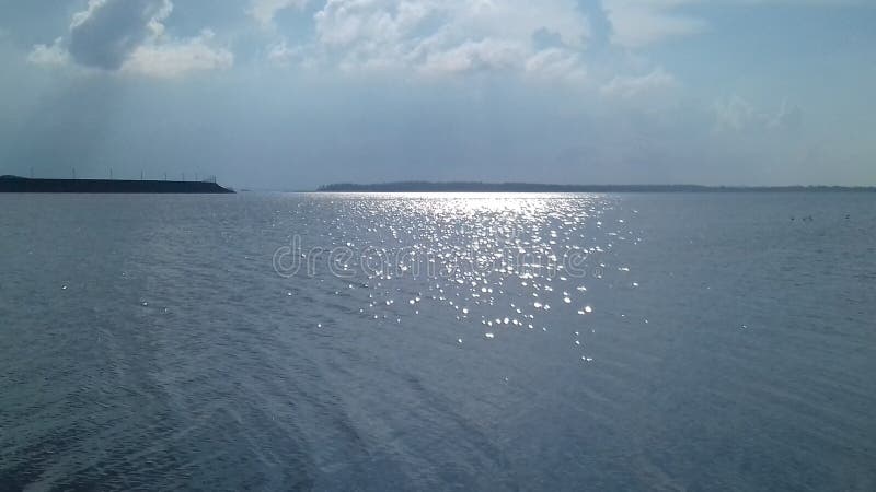 Last light of sun on river stock image. Image of lake - 181589439