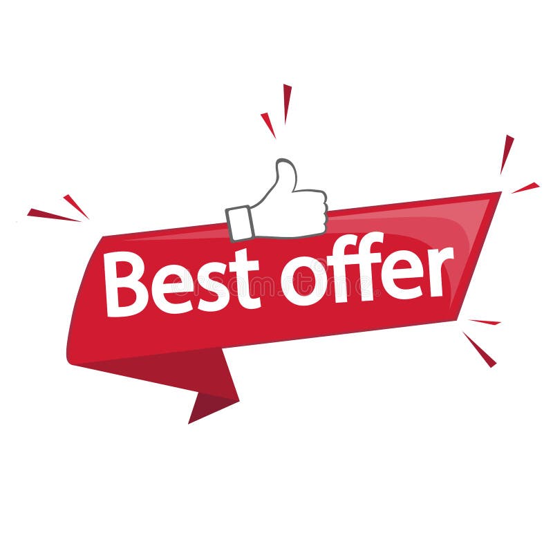 Modern Advertising Template Best, Special Offer. a Bargain, Sale, Sale ...