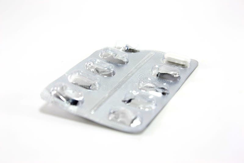 Last one, last pill stock photo. Image of supplies, white - 11032380