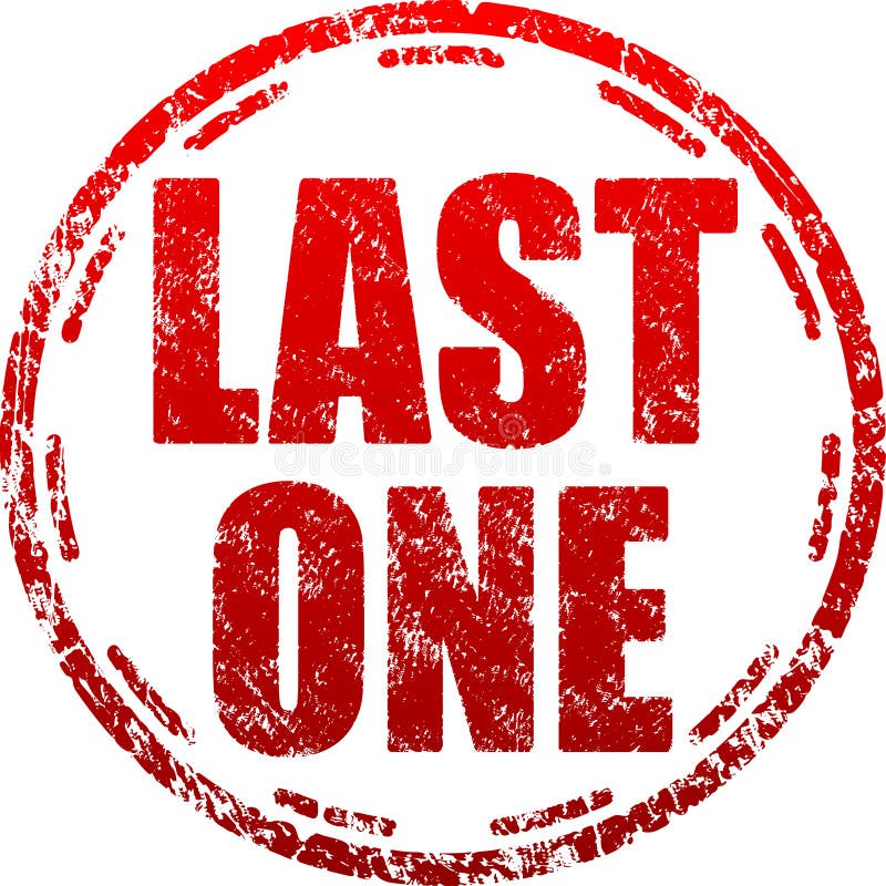 Last One Stock Illustrations – 1,611 Last One Stock Illustrations ...