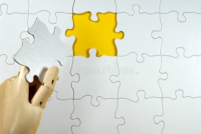 Last Piece stock photo. Image of connect, patterns, complete - 34424